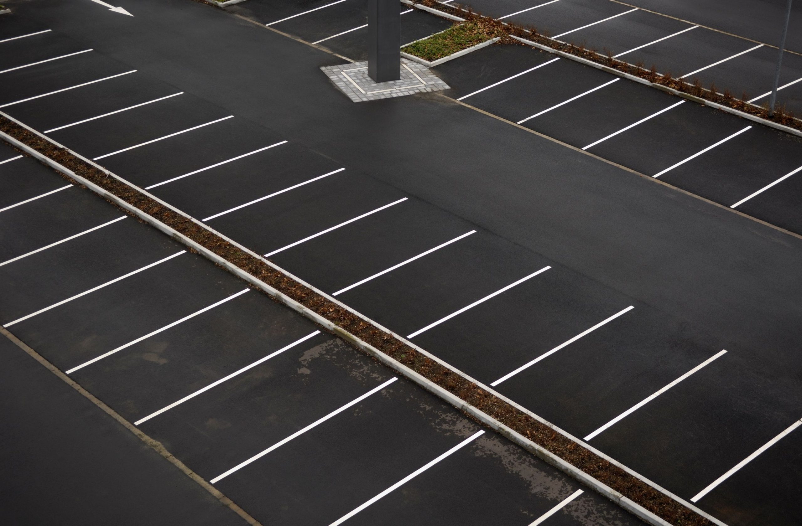 How Line Striping Enhances Parking Lot Safety | Scandia Paving Ltd.